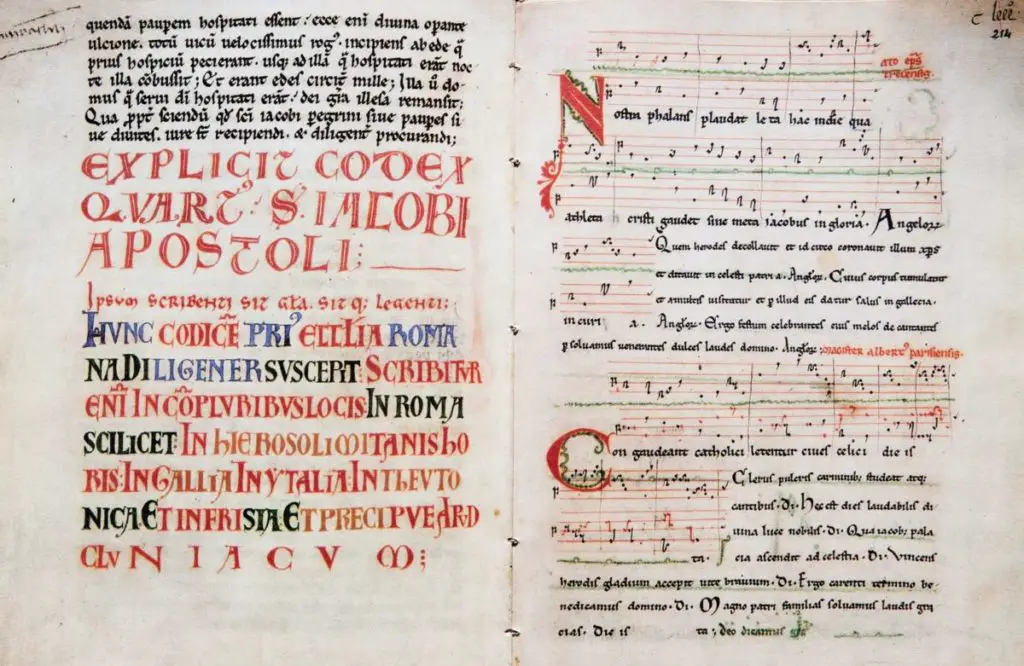 CÓDICE CALIXTINO: UNO DE LOS MANUSCRITOS MÁS ANTIGUOS